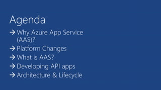 Azure app services API apps | PPT