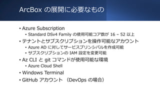 ArcBox のおさらいと最新情報 | PPT