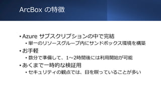 ArcBox のおさらいと最新情報 | PPT