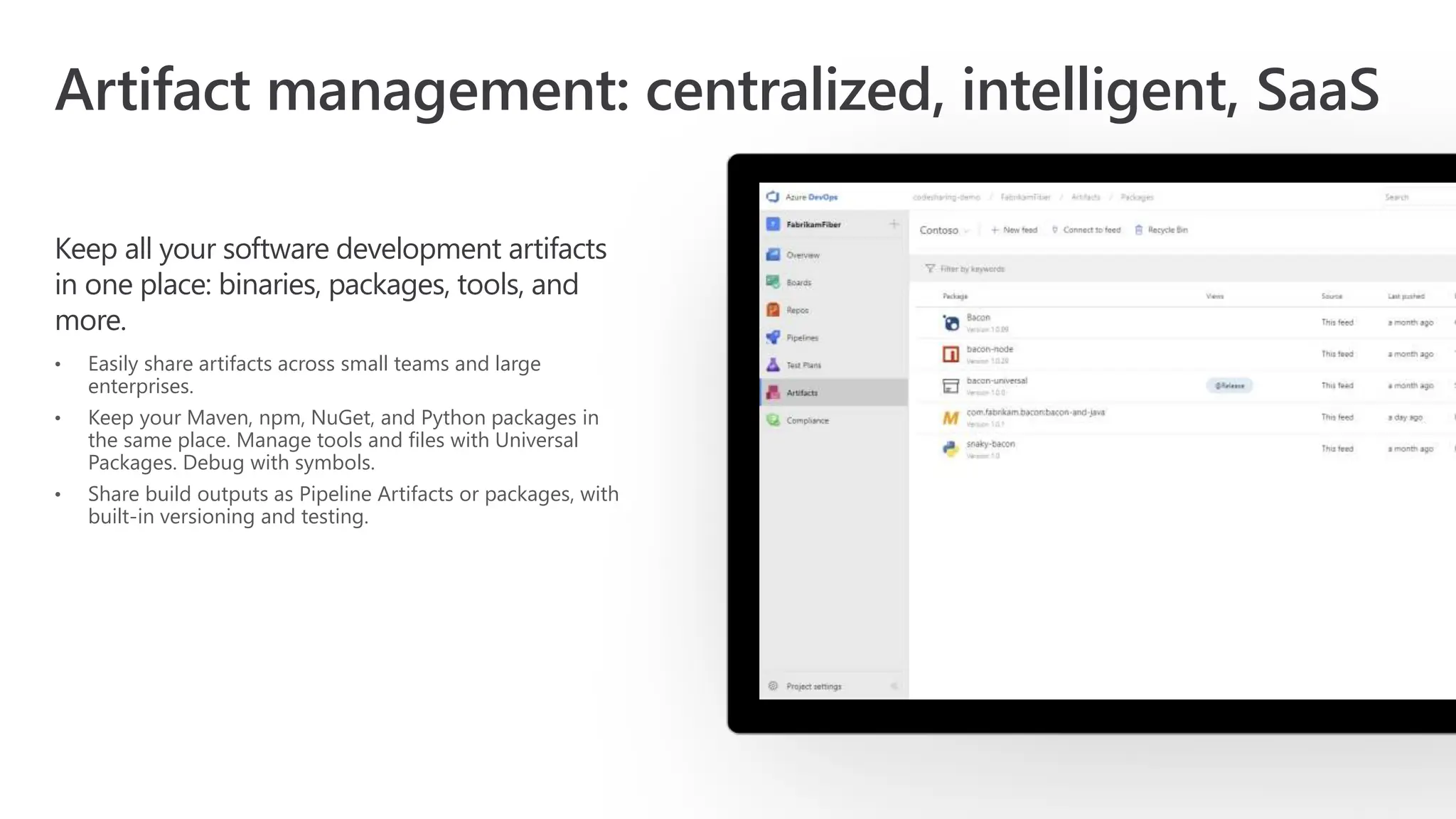 Azure Artifacts creación de feed en el 2024 | PPTX