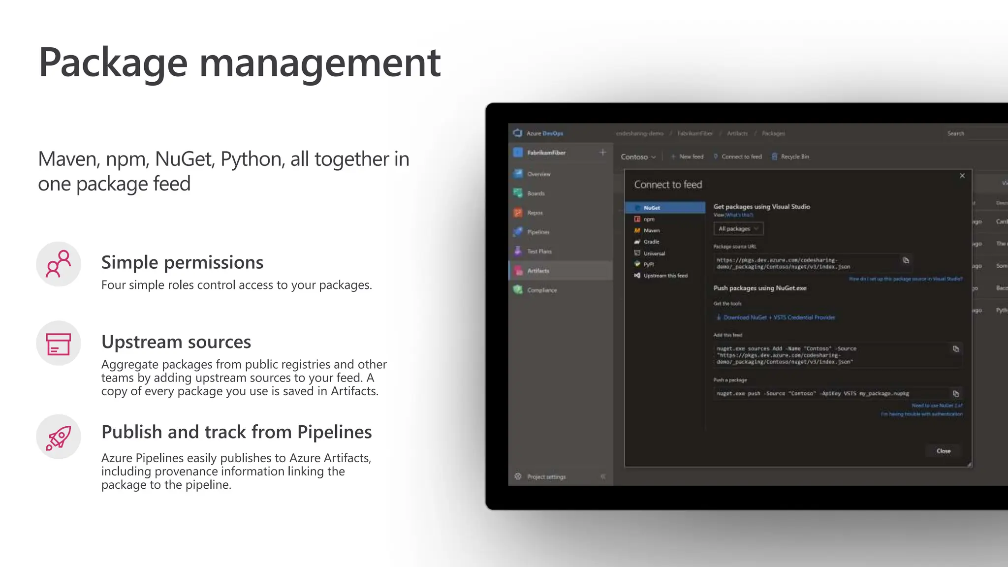 Azure Artifacts creación de feed en el 2024 | PPTX