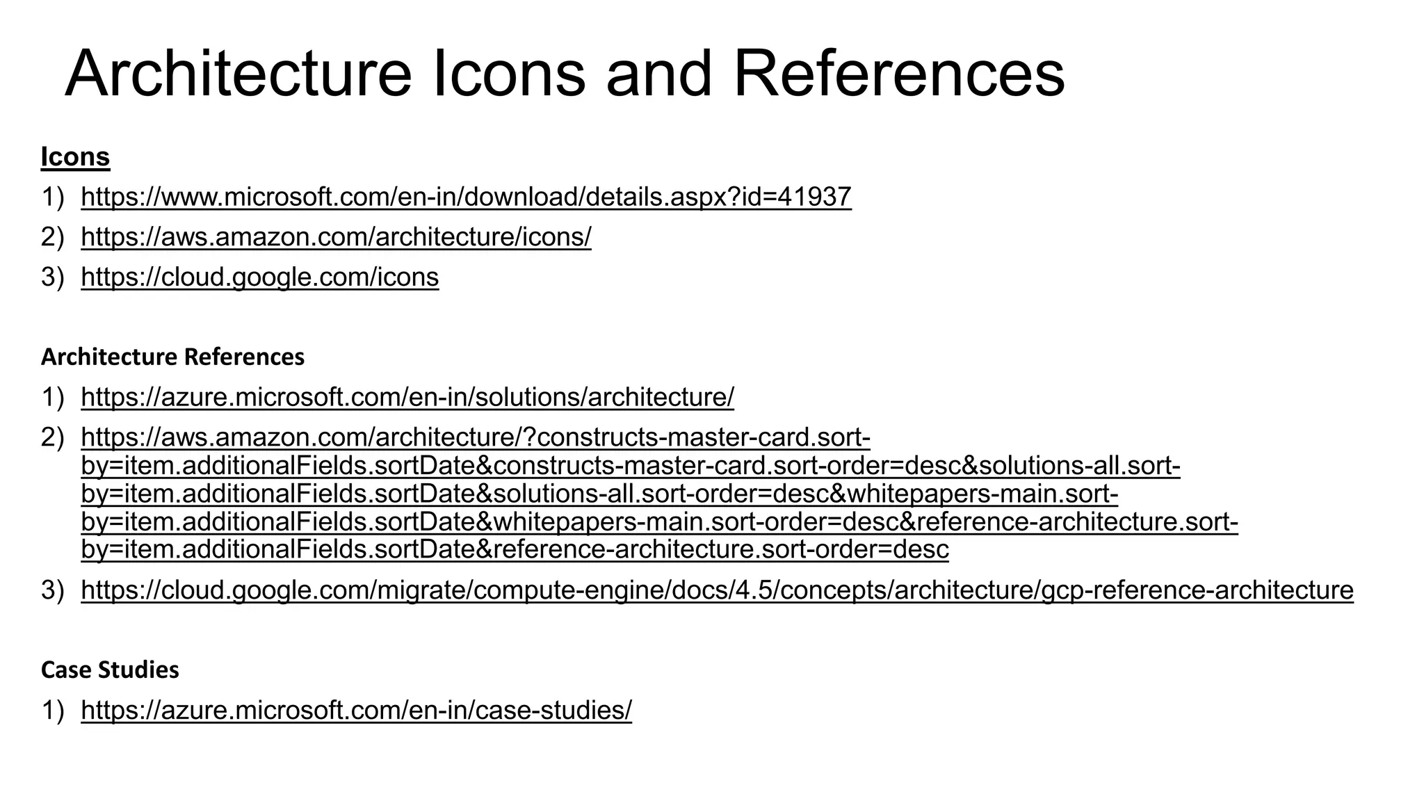 Aws Azure-gcp-architecture-for starter | PPTX