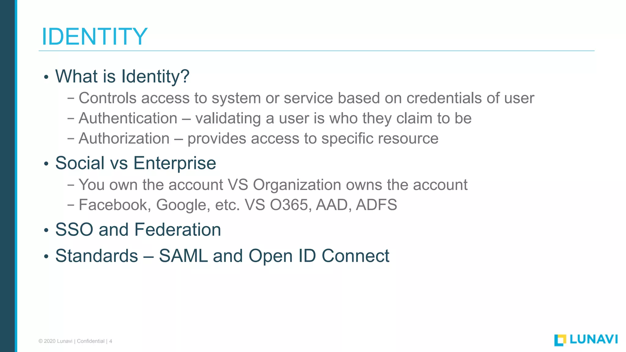 Managing Application Identity using Azure B2C | PPTX
