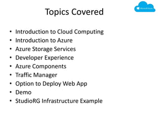 Azure basics | PPTX | Databases | Computer Software and Applications