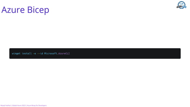 Azure Bicep for Developers | PPT