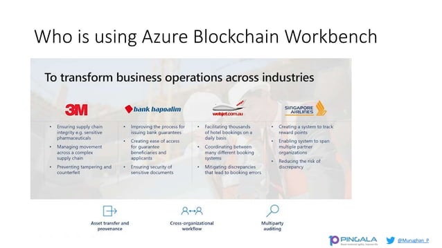 Azure Blockchain Workbench | PPTX