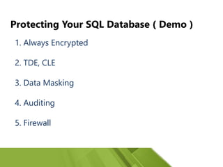 Azure Boot Camp 21.04.2018 SQL Server in Azure Iaas PaaS on-prem Lars ...