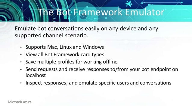 Microsoft bot emulator mac - browi