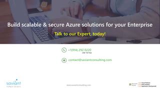 Azure Case Study | PaaS Implementation | PPTX