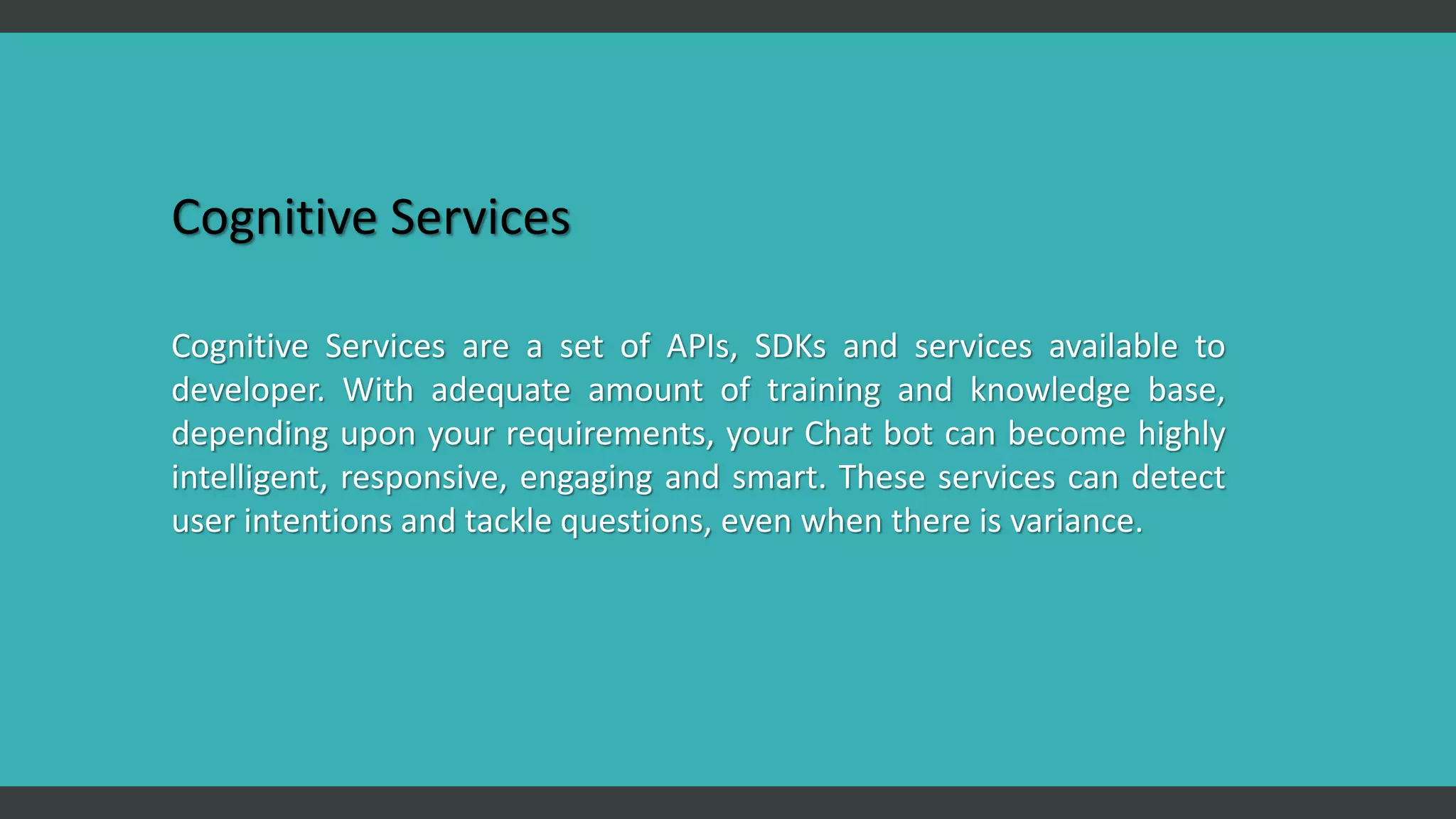 Azure Chat Bot Application Ppt
