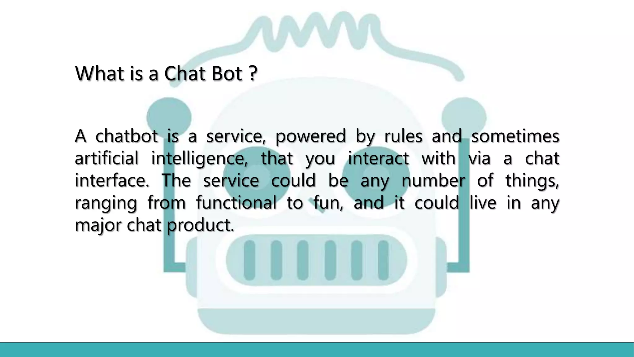 Azure Chat Bot application | PPTX