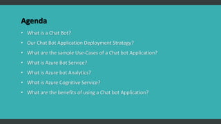 Azure Chat Bot application | PPTX