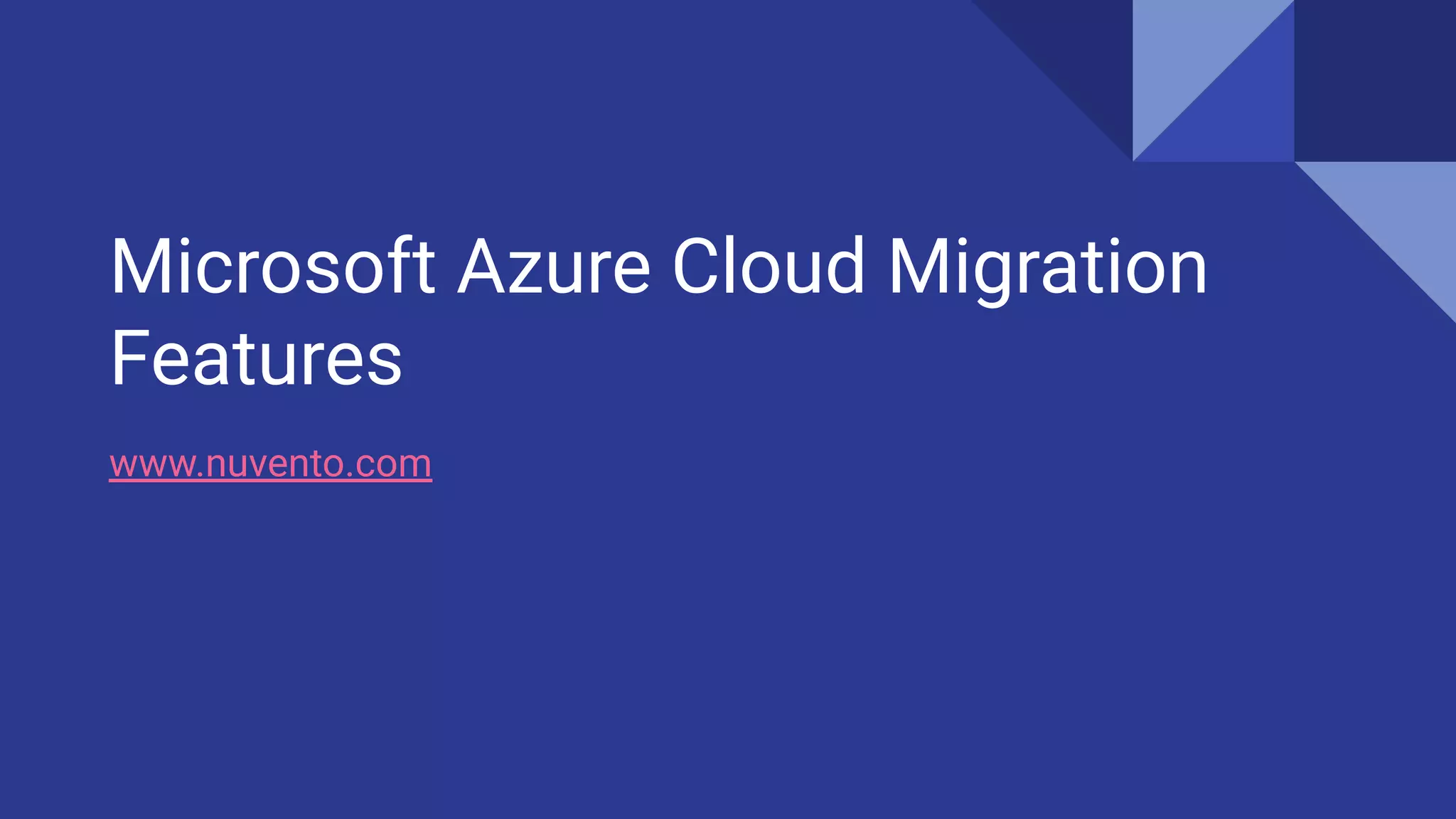 Capabilities for Azure Cloud Migration | PDF