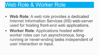 Windows Azure Cloud Services | PPT