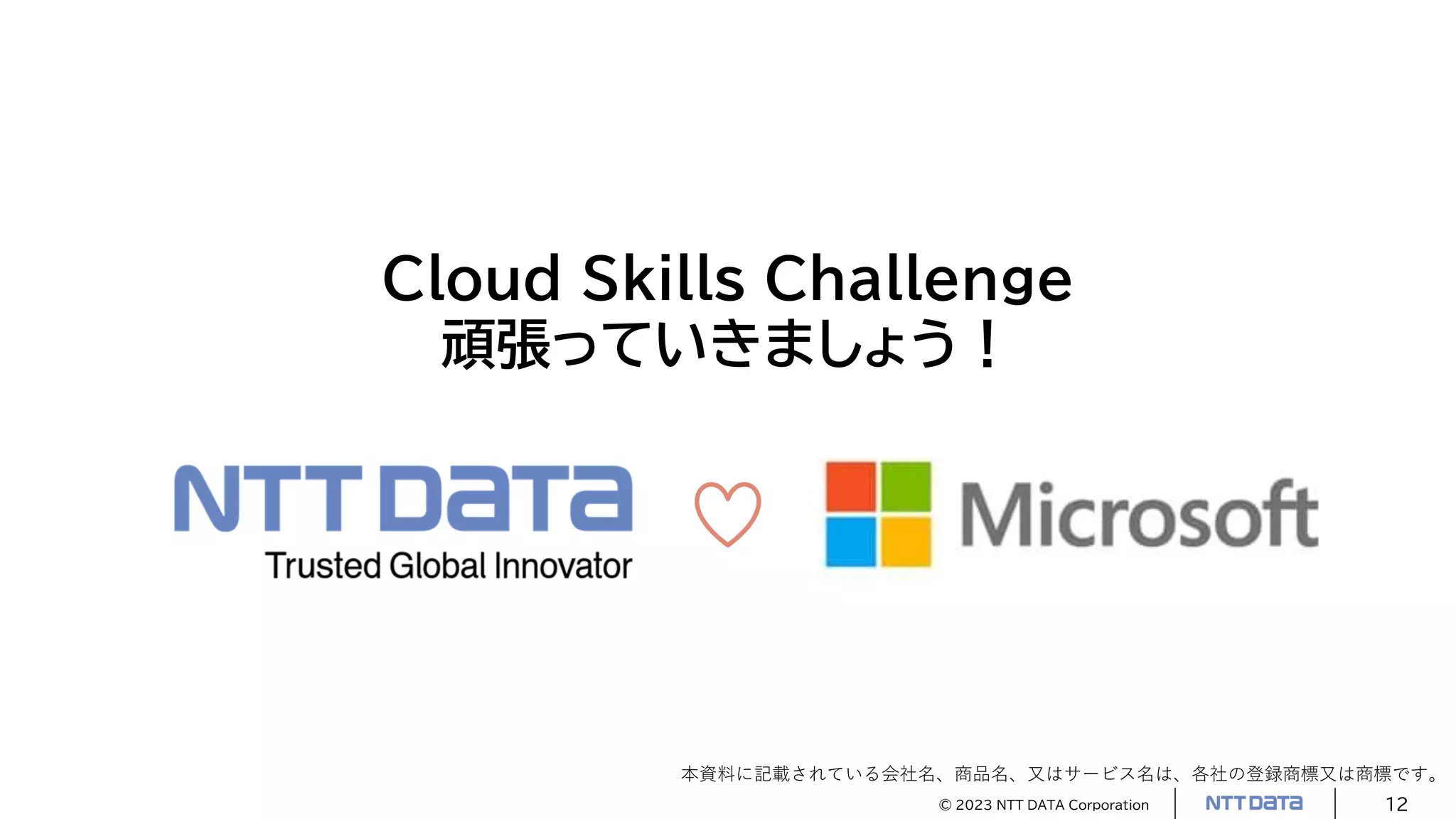 Azureを頑張る理由と頑張り方（Cloud Skills Challenge 2022 winter 発表資料） | PPT