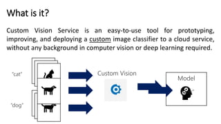 Azure Cognitive Services - Custom Vision | PDF
