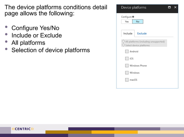 Azure conditional access | PPTX