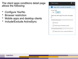 Azure conditional access | PPTX
