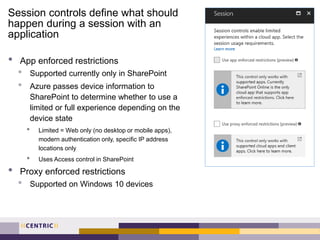 Azure conditional access | PPTX