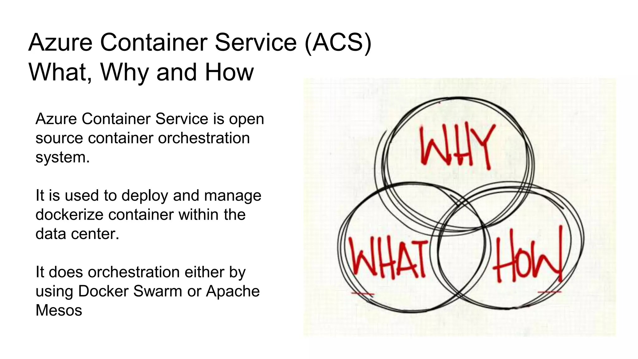 Azure container service overview | PPT