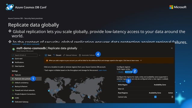 Securing Azure Cosmosdb Using Microsoft Defender Ppt
