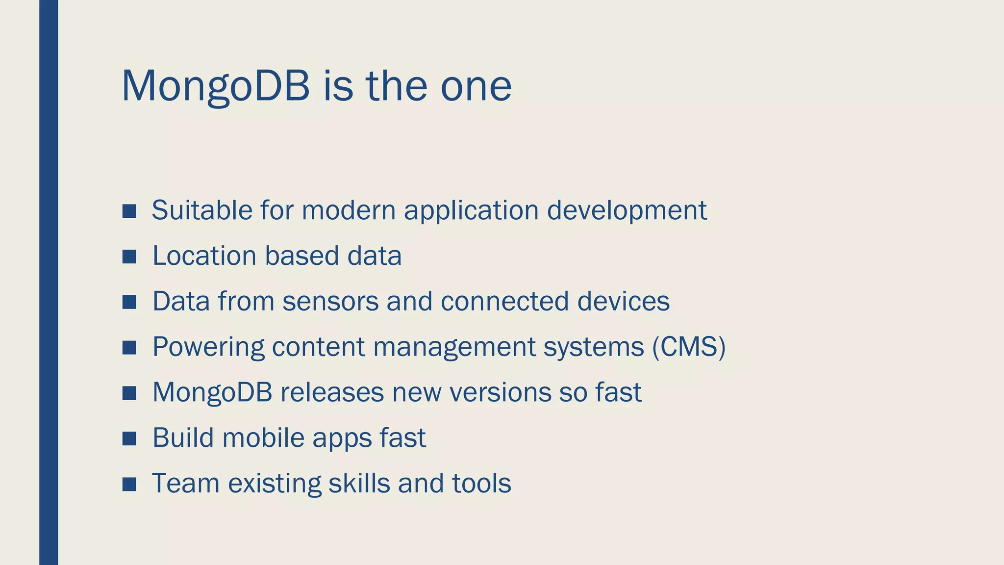 First steps to Azure Cosmos DB: Getting Started with MongoDB and NoSQL ... First steps to Azure Cosmos DB: Getting Started with MongoDB and NoSQL ...