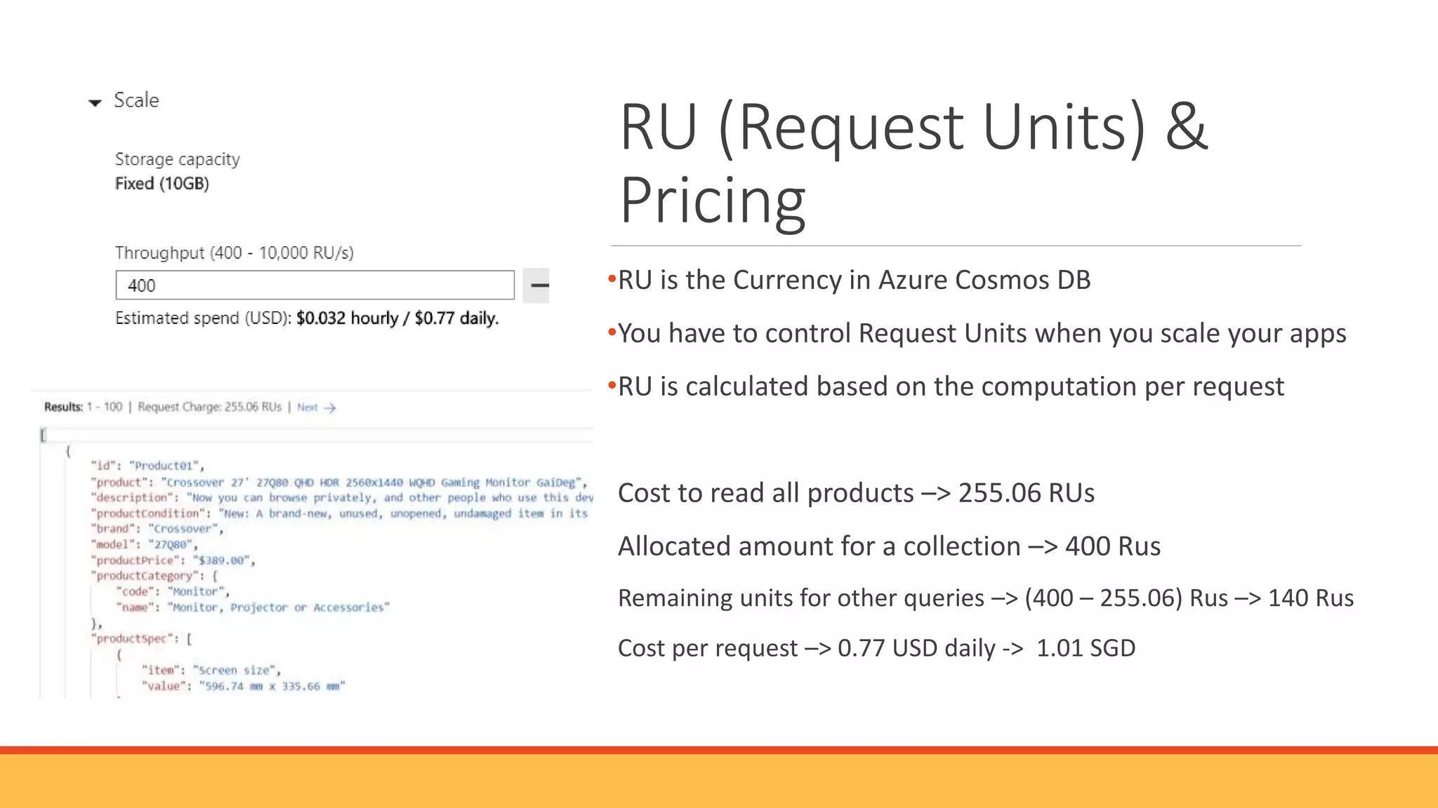 Azure cosmos db | PPTX | Databases | Computer Software and Applications