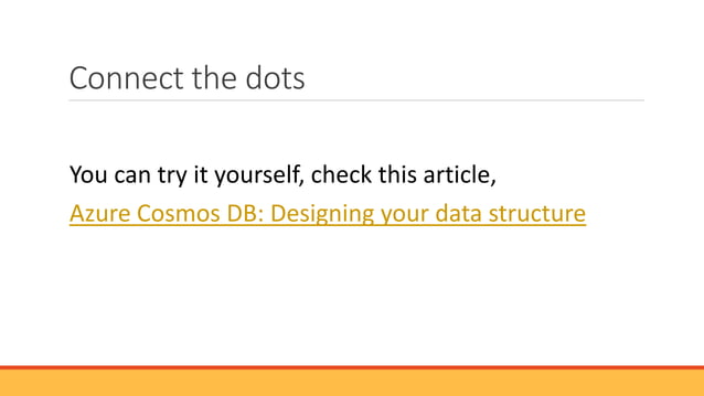 Azure cosmos db | PPTX | Databases | Computer Software and Applications
