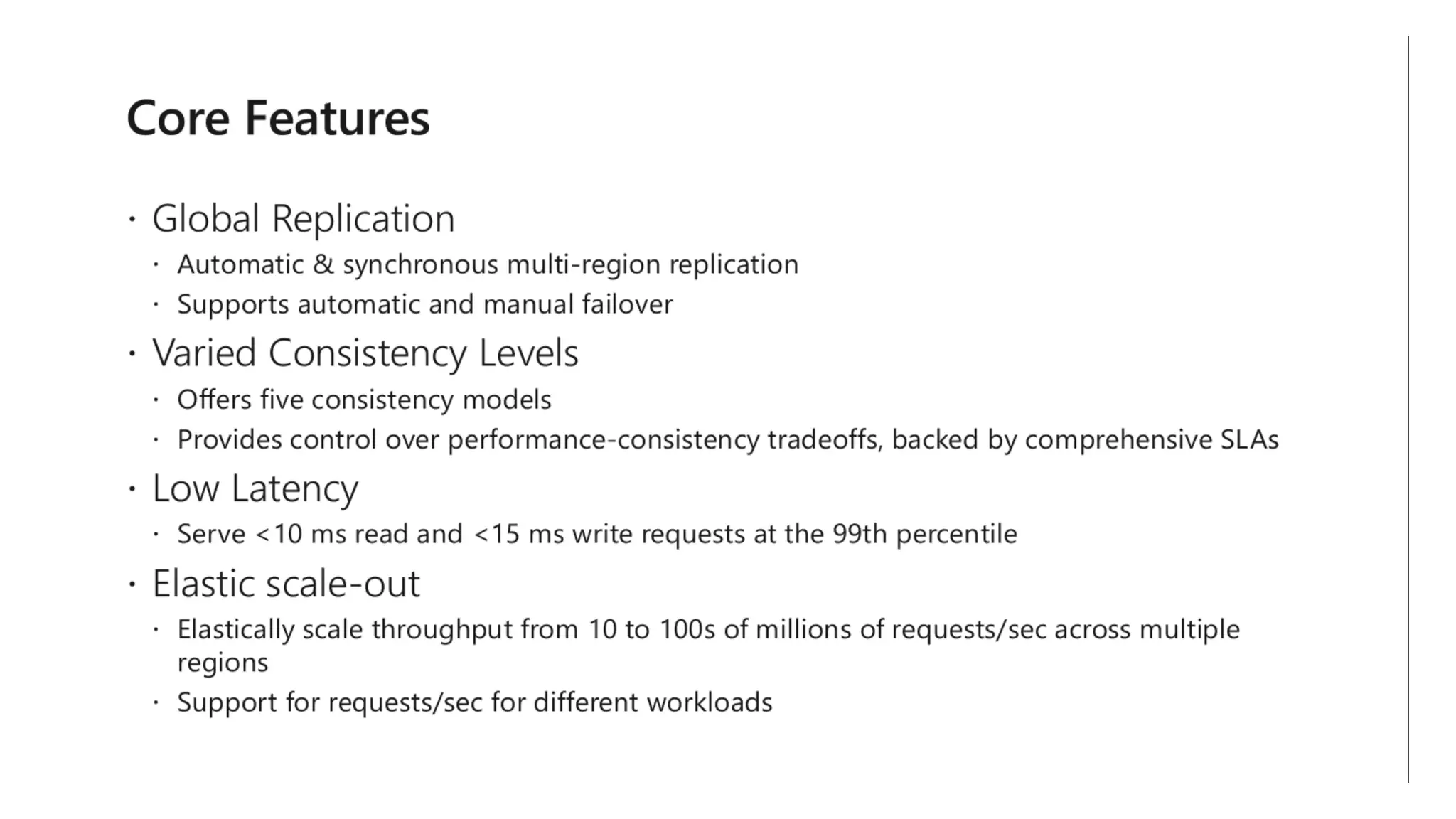 Azure Cosmos Db Azure No Sql Database Ppt