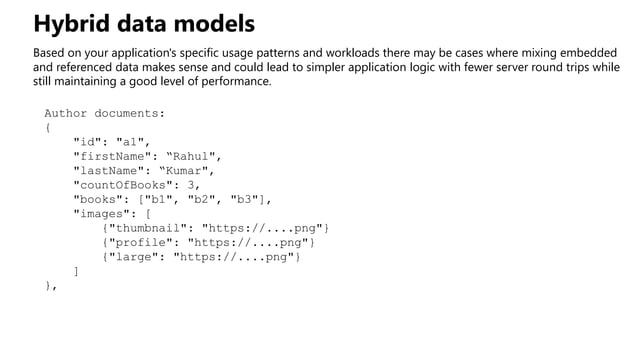 Azure Cosmos Db Azure No Sql Database Ppt