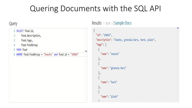 Azure cosmos db, Azure no-SQL database, | PPT