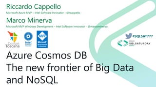 Azure CosmosDB the new frontier of big data and nosql | PPT