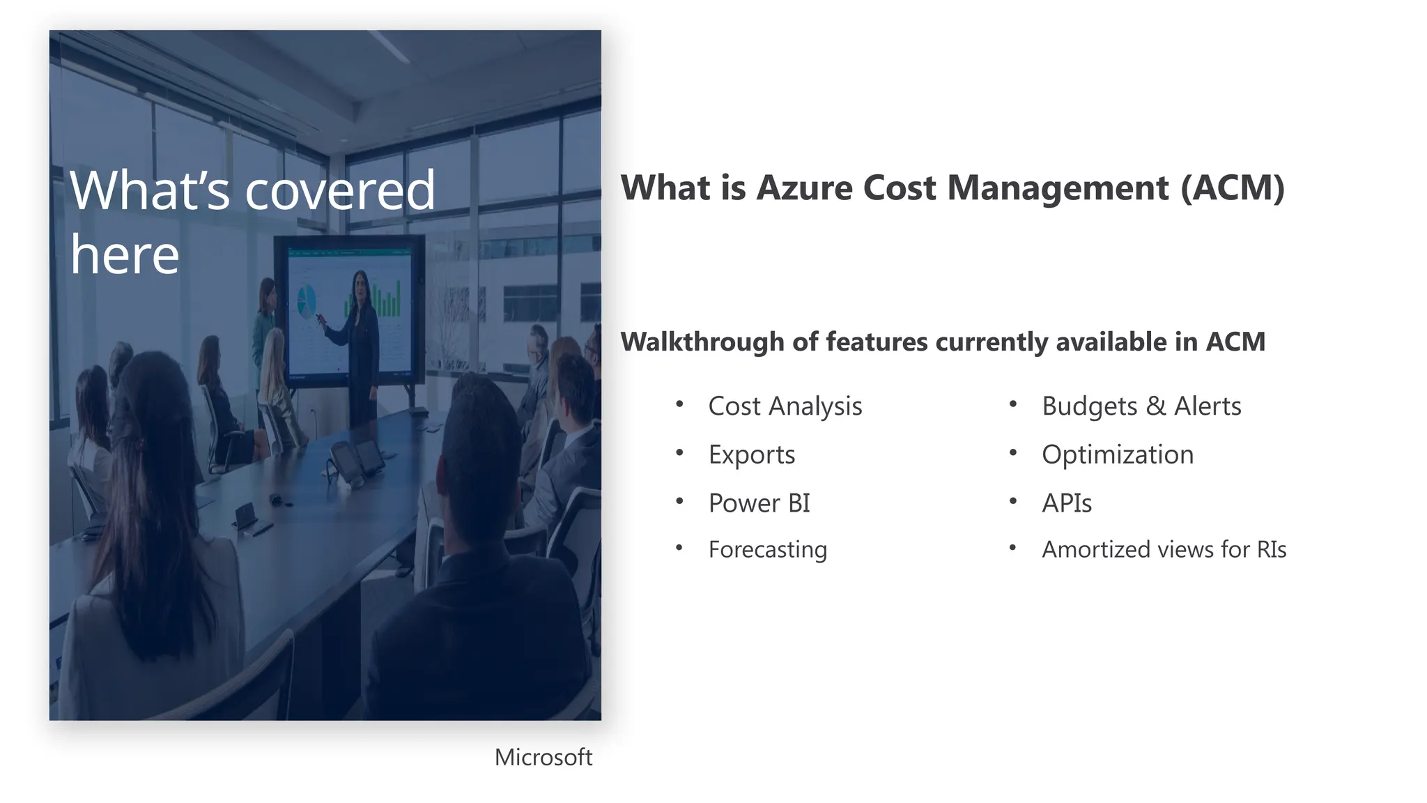 Azure Cost Management - Make the most of Azure by optimizing your cloud ...
