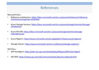 Azure Custom Backup Solution for SAP NetWeaver | PPT