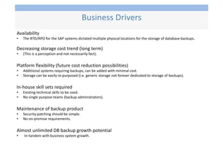 Azure Custom Backup Solution for SAP NetWeaver | PPT