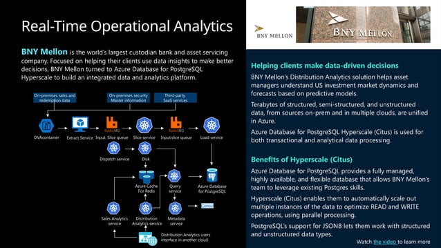 Azure Database for PostgreSQL - Top Use Cases.pptx | Databases | Computer Software and Applications