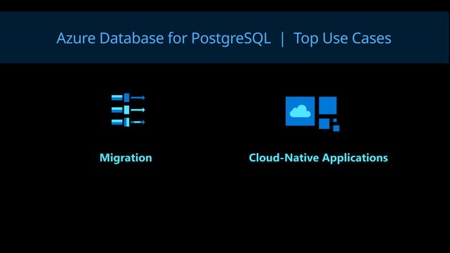 Azure Database for PostgreSQL - Top Use Cases.pptx | Databases | Computer Software and Applications