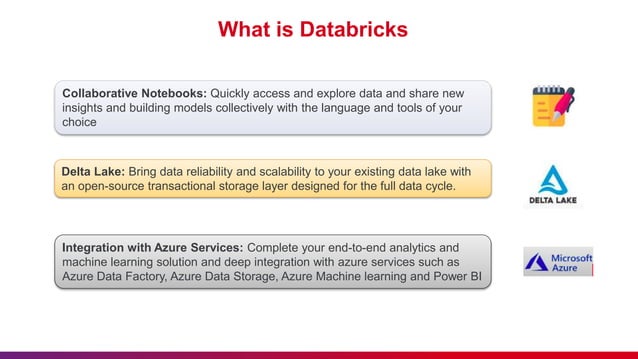 Azure Databricks (For Data Analytics).pptx | Cloud Computing | Internet