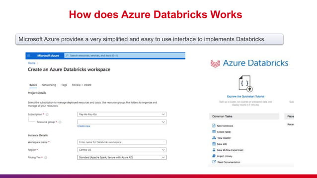 Azure Databricks (For Data Analytics).pptx | Cloud Computing | Internet