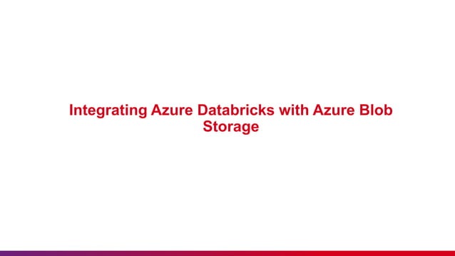 Azure Databricks (For Data Analytics).pptx | Cloud Computing | Internet