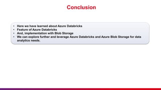 Azure Databricks (For Data Analytics).pptx