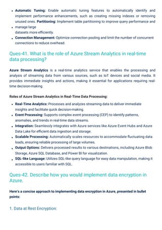 Azure Data Engineer Interview Questions By ScholarHat | PDF