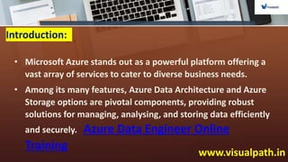 Azure Data Engineer Online Training Course - Azure Data Engineer ...