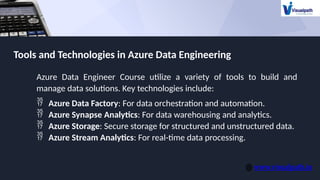Azure Data Engineer Training In Hyderabad | Microsoft Azure | PPT