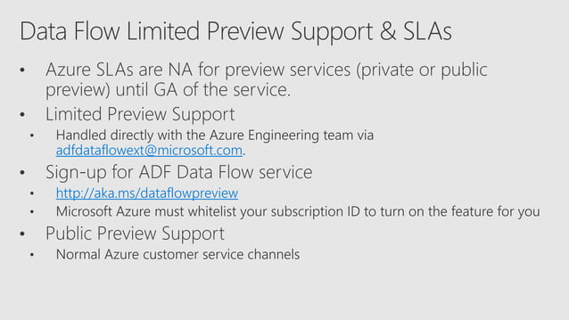 Azure Data Factory Data Flow | PPTX | Databases | Computer Software and Applications