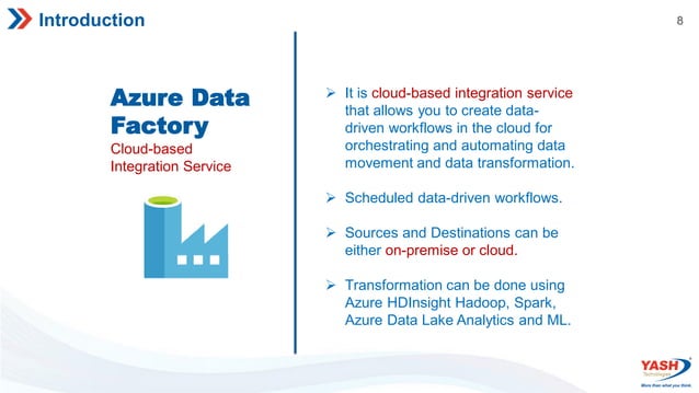 Azure Data Factory Introduction.pdf | Cloud Computing | Internet