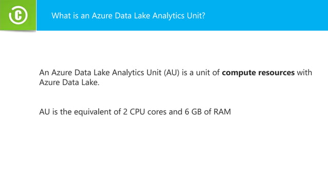 Azure Data Lake and Azure Data Lake Analytics | PPTX