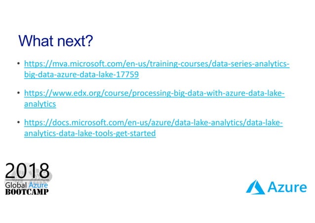 Azure Data Lake Store and Analytics | PDF | Cloud Computing | Internet