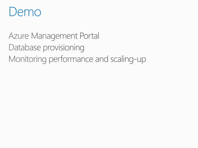 Azure data platform & structured storage | PPTX