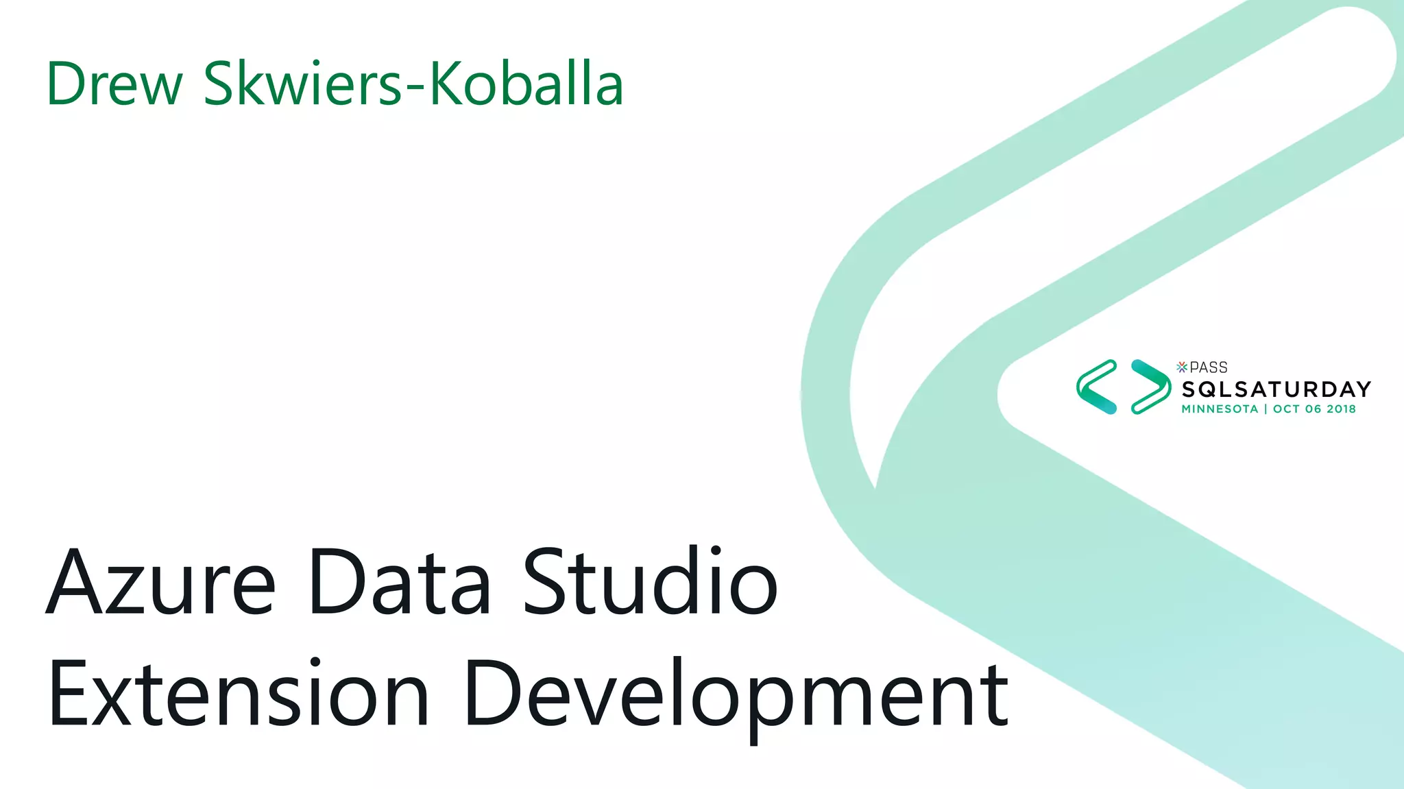 Azure Data Studio Extension Development | PDF
